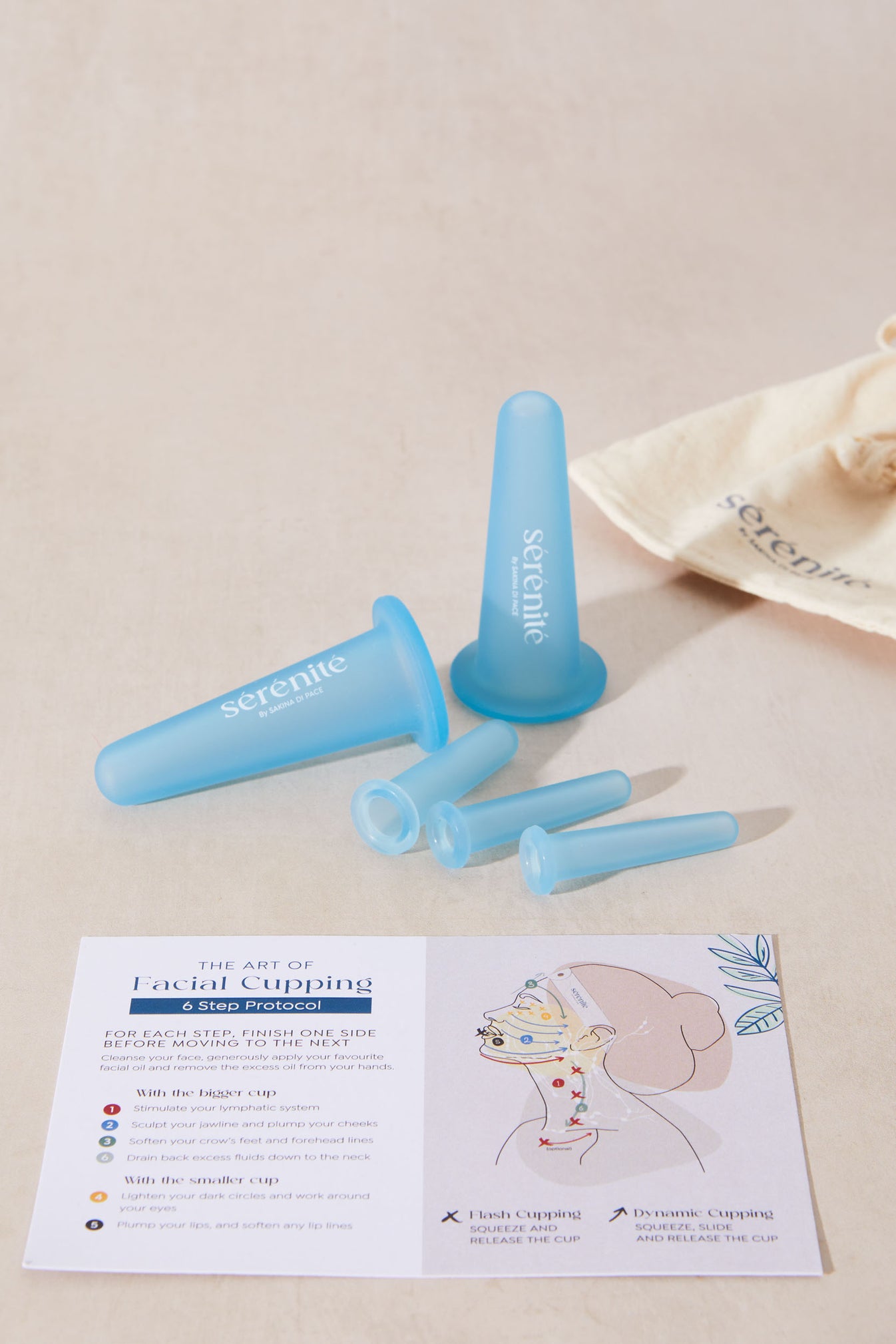 Facial Cupping Set – Sérénité by Sakina Di Pace